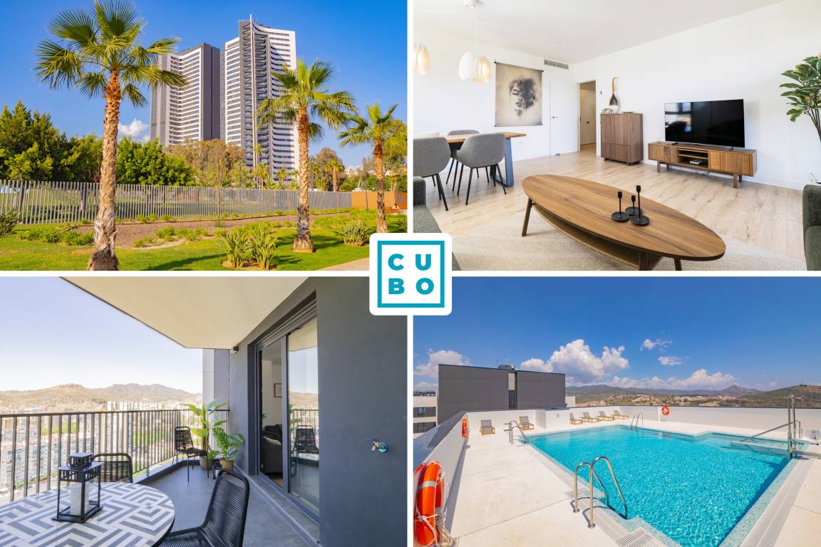 90 M² Appartement ∙ 3 Chambres ∙ 5 Personnes - Malaga