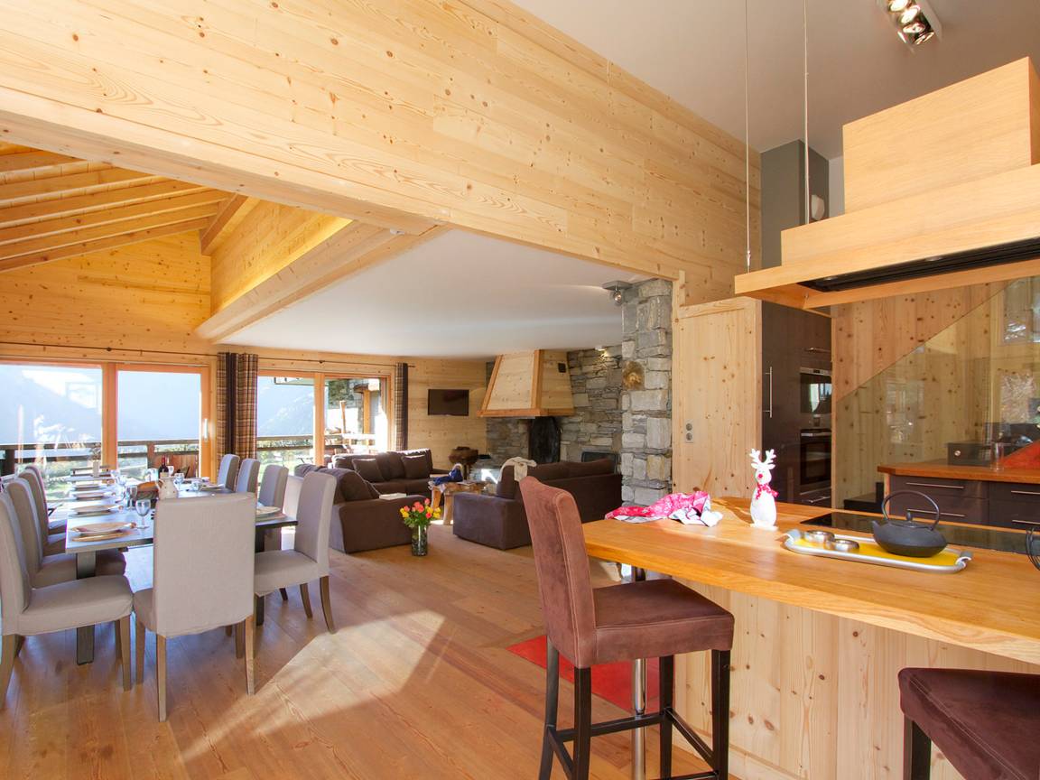 162 M² Chalet ∙ 4 Schlafzimmer ∙ 12 Gäste - Vénosc