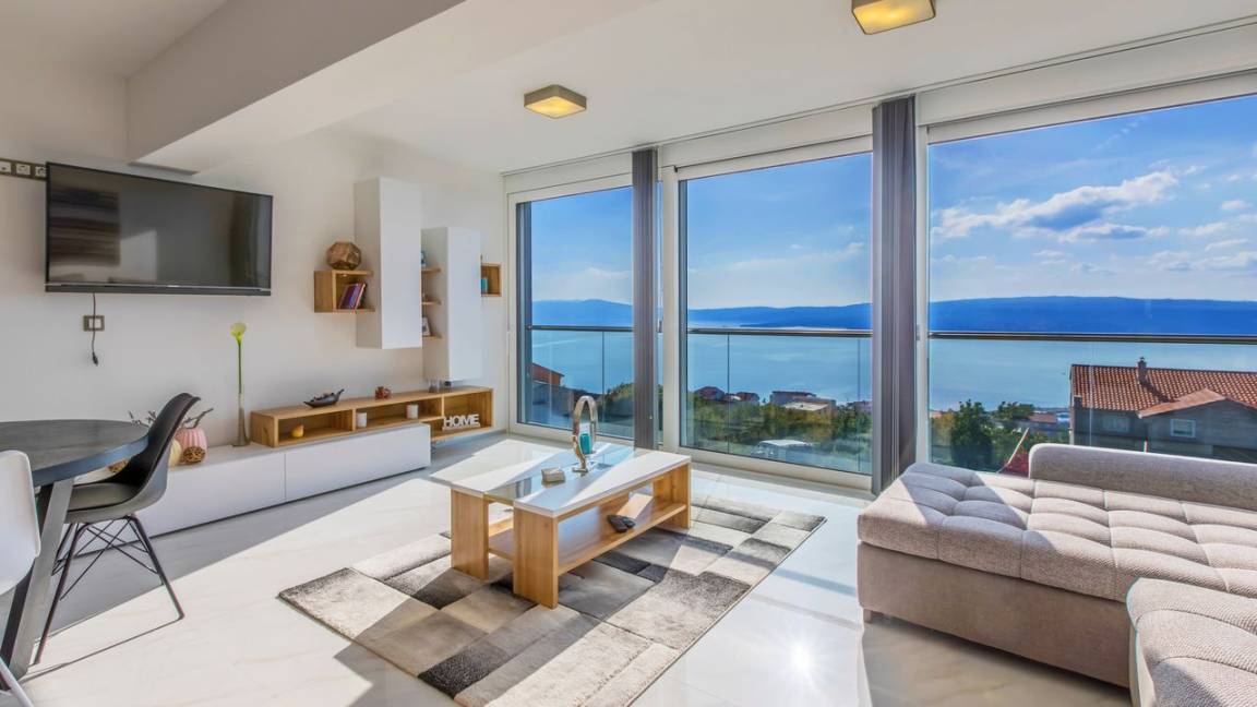 56 M² Ferienwohnung ∙ 1 Schlafzimmer ∙ 4 Gäste - Crikvenica