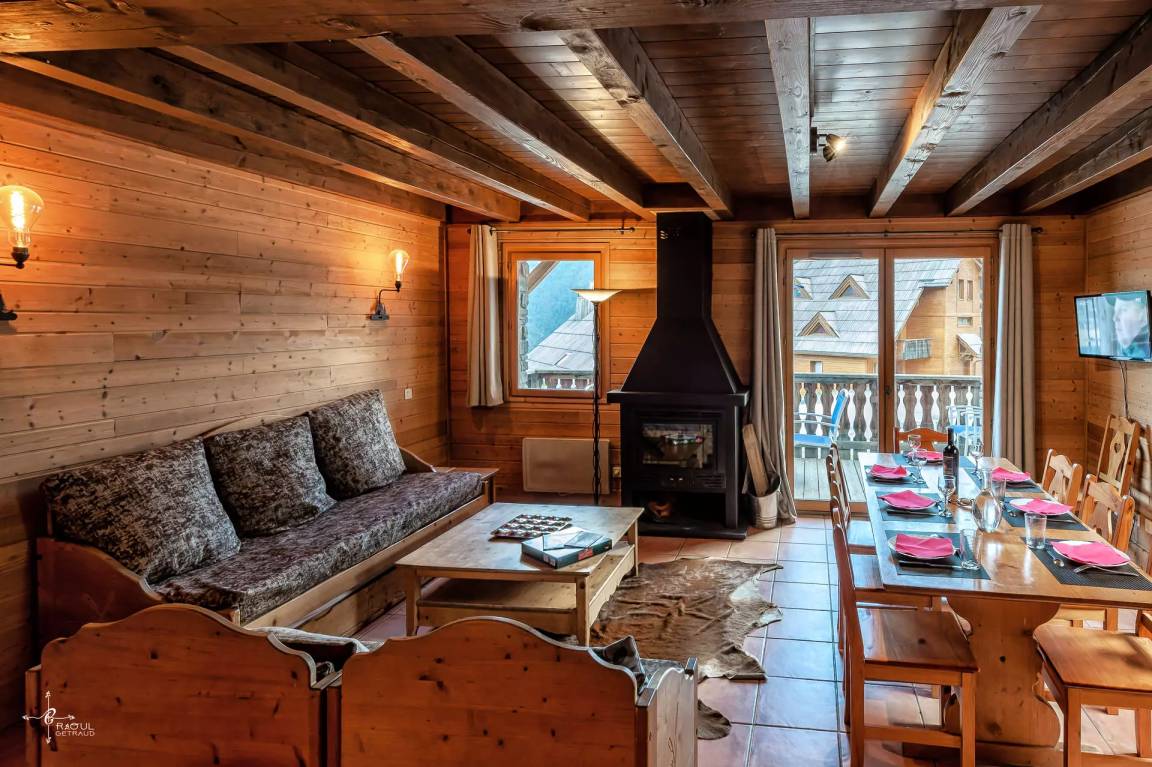 80 M² Chalet ∙ 3 Bedrooms ∙ 10 Guests - Pra-Loup