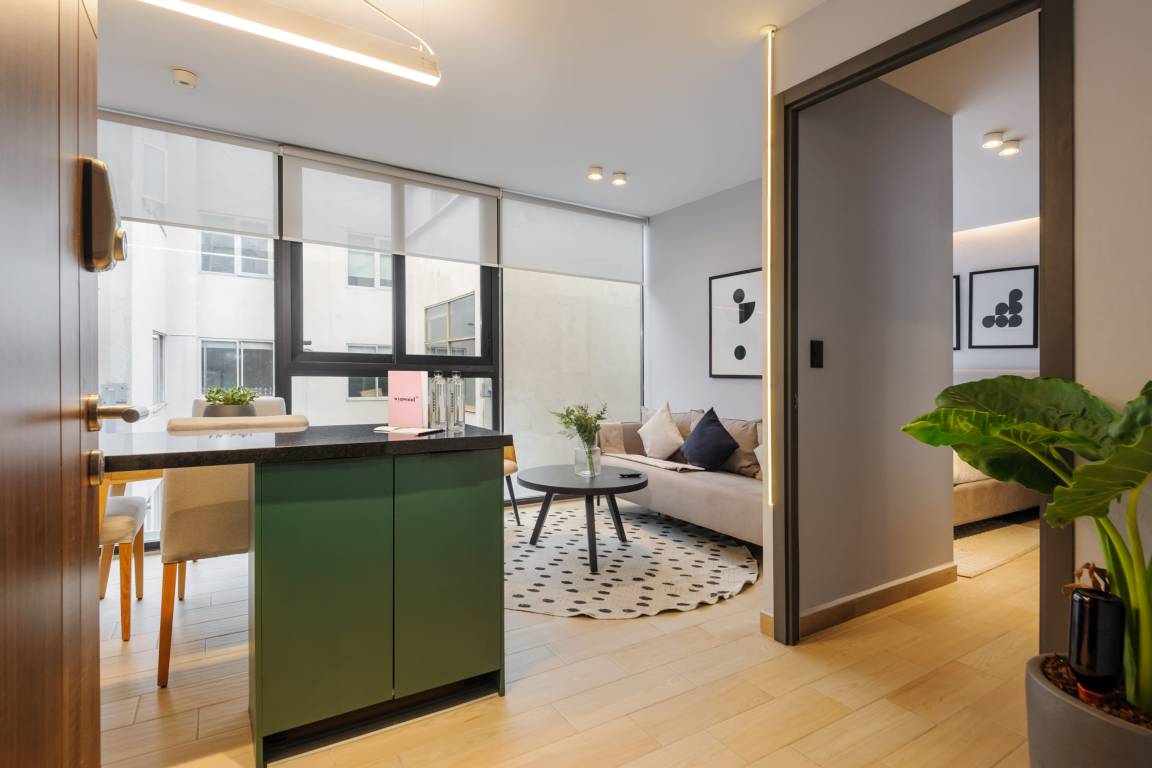 50 M² Apartment ∙ 1 Bedroom ∙ 2 Guests - Mexico City