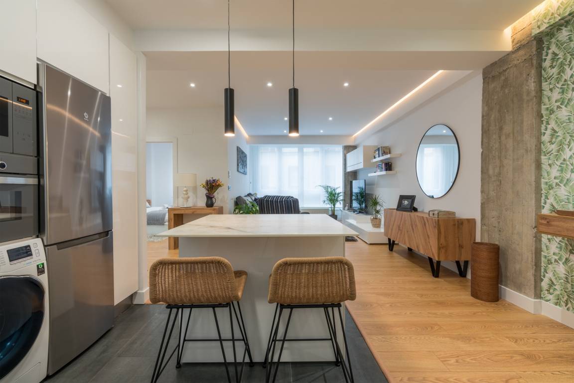 64 M² アパートメント ∙ 寝室: 2 ∙ ゲスト4 人 - ビルバオ