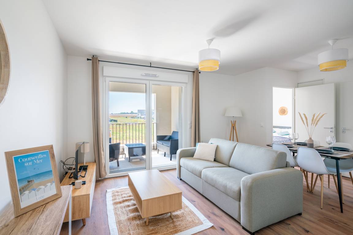 40 M² Appartement ∙ 1 Chambre ∙ 4 Personnes - Courseulles-sur-Mer