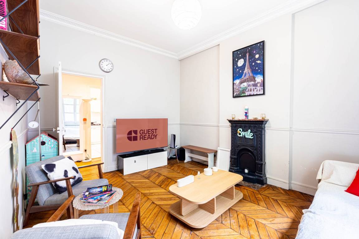 72 M² Appartement ∙ 2 Chambres ∙ 4 Personnes - Tour Eiffel