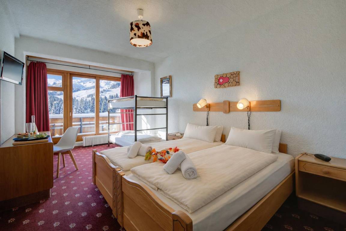 25 M² Studio Flat ∙ 4 Guests - Les Diablerets