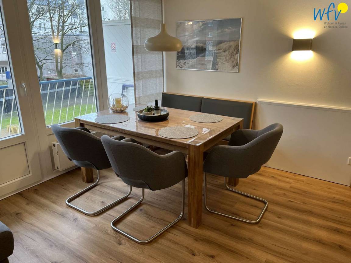 42 M² Ferienwohnung ∙ 1 Schlafzimmer ∙ 4 Gäste - Borkum