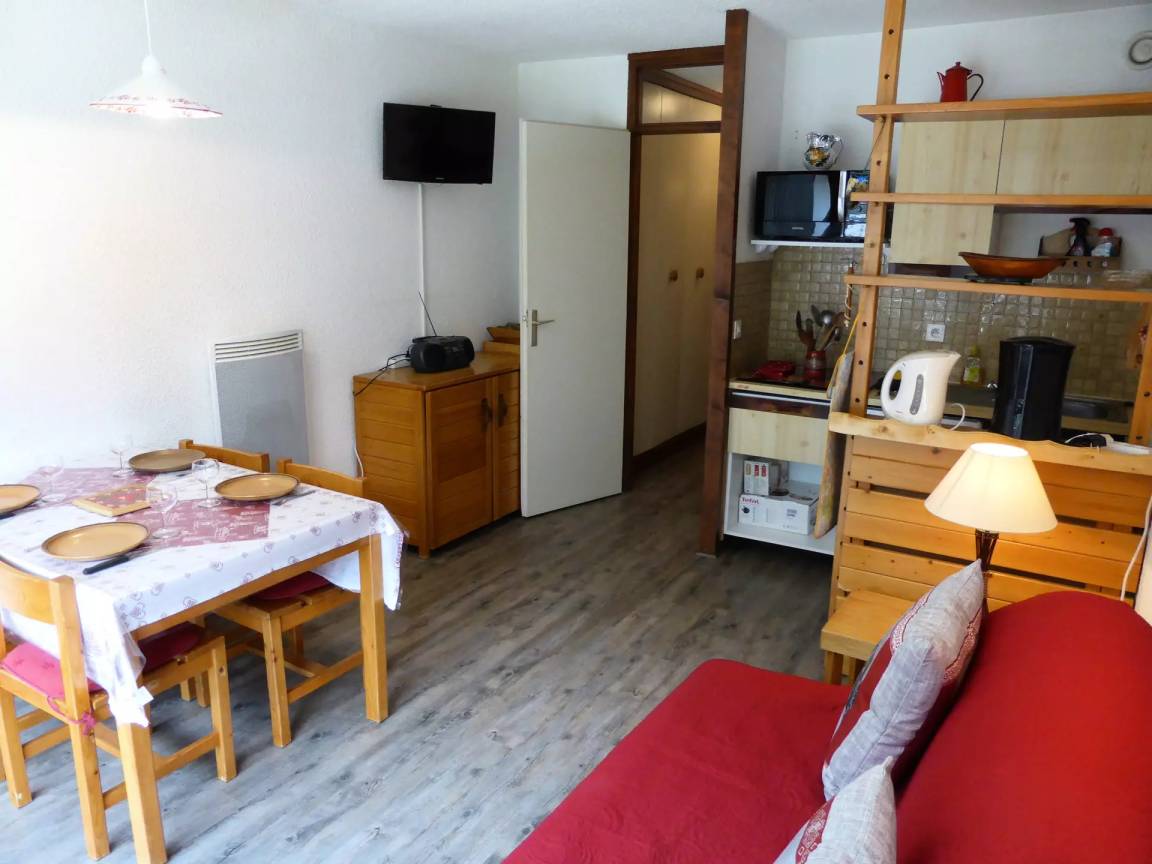 29 M² Estudio ∙ 1 Habitación ∙ 5 Huéspedes - Les Contamines-Montjoie