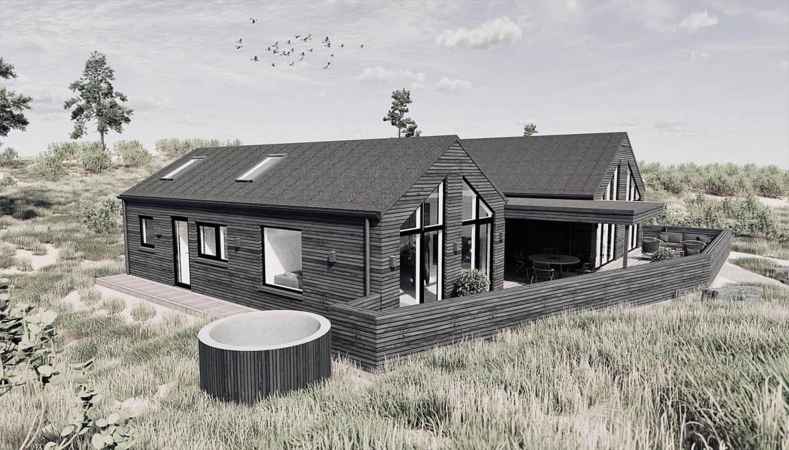 180 M² Ferienhaus ∙ 4 Schlafzimmer ∙ 10 Gäste - Søndervig