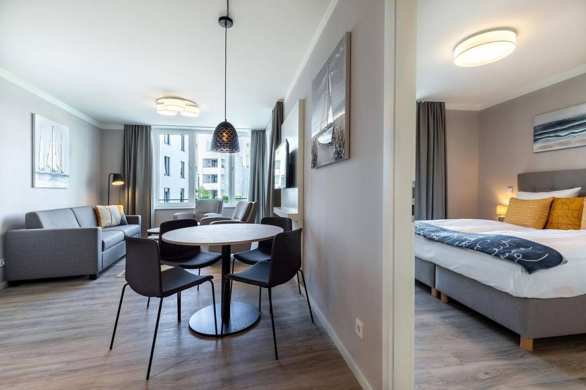 49 M² Ferienwohnung ∙ 1 Schlafzimmer ∙ 4 Gäste - Travemünde