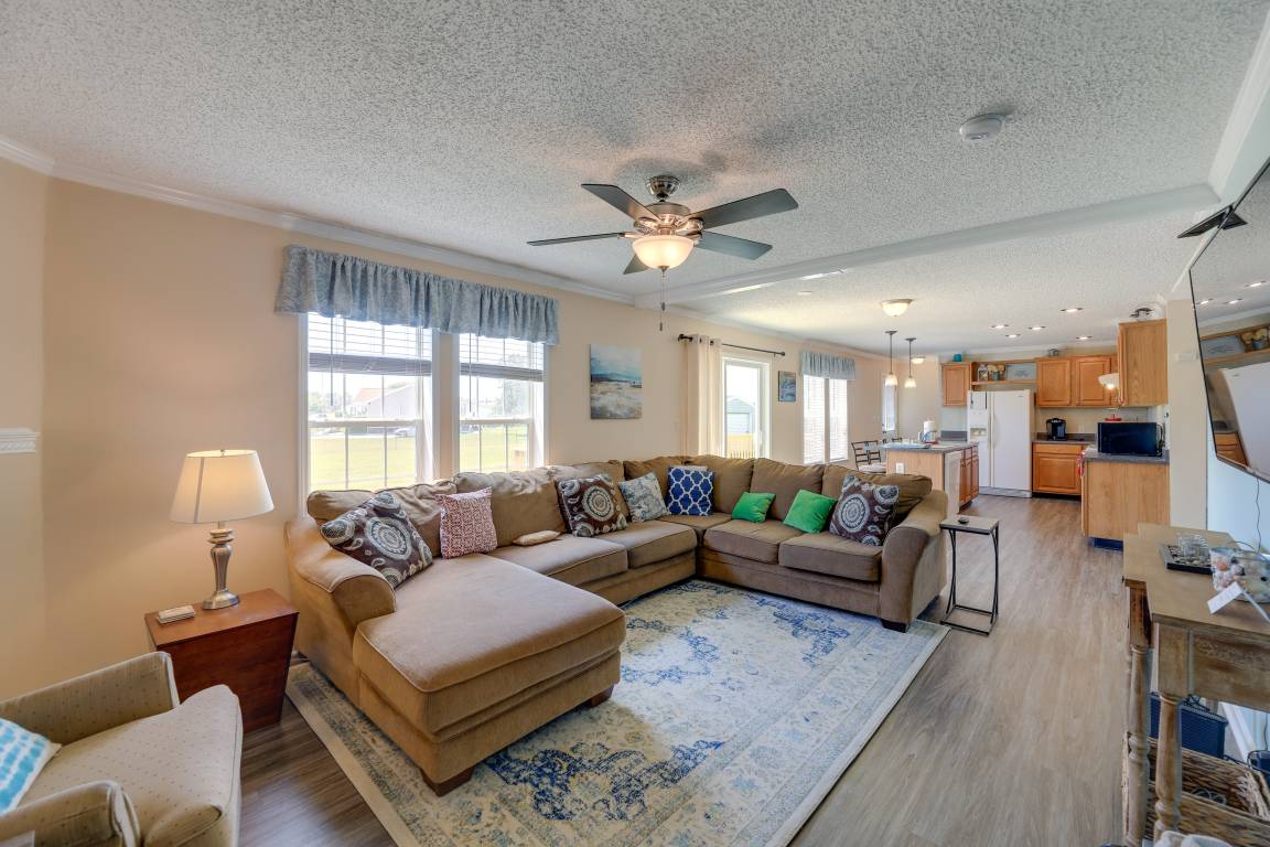 186 M² House ∙ 4 Bedrooms ∙ 8 Guests - Swansboro, NC