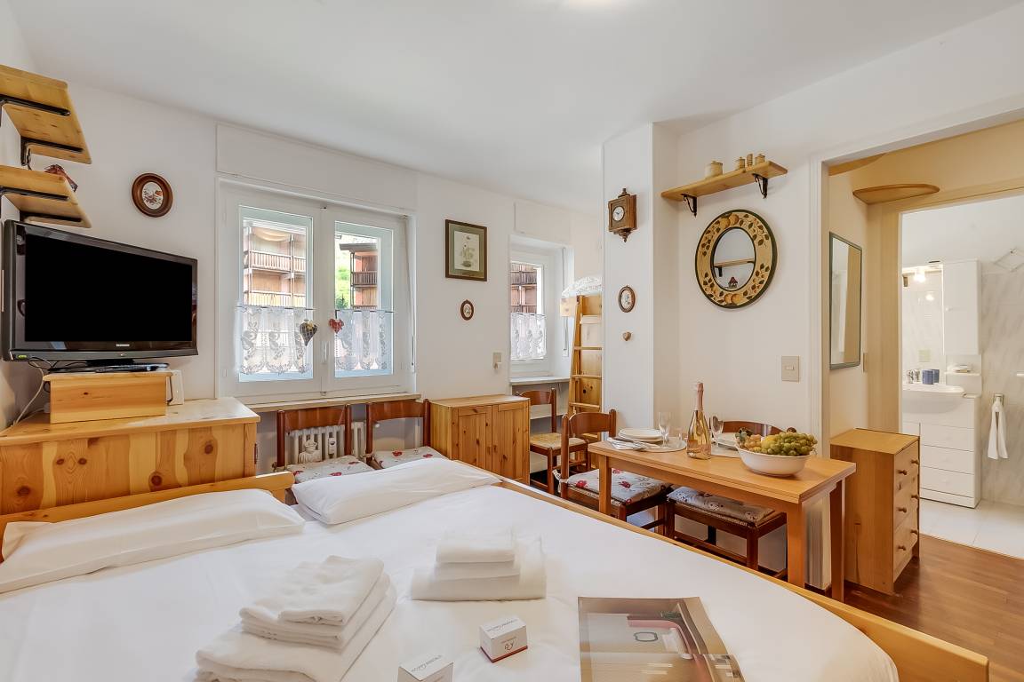 25 M² Studio Flat ∙ 3 Guests - Sestriere