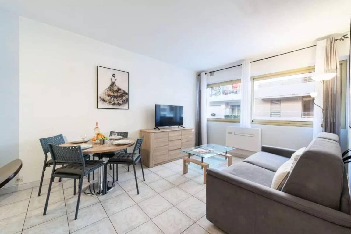 34 M² Apartamento ∙ 1 Habitación ∙ 4 Huéspedes - Antibes