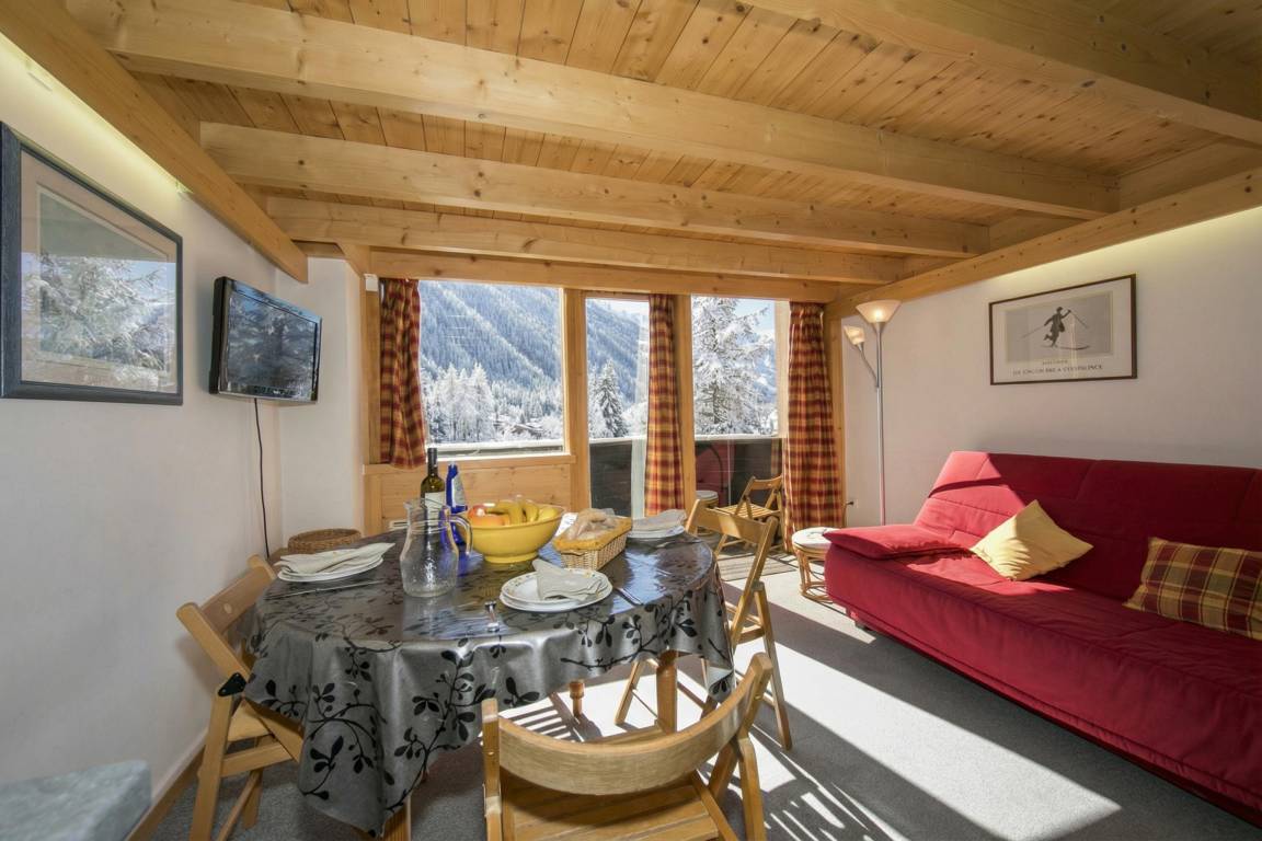 40 M² Appartement ∙ 2 Slaapkamers ∙ 5 Gasten - Argentière