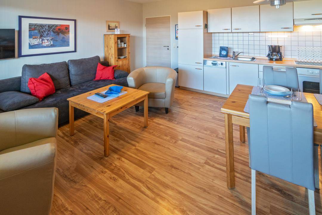 60 M² Apartamento ∙ 2 Habitaciones ∙ 4 Huéspedes - Norddeich