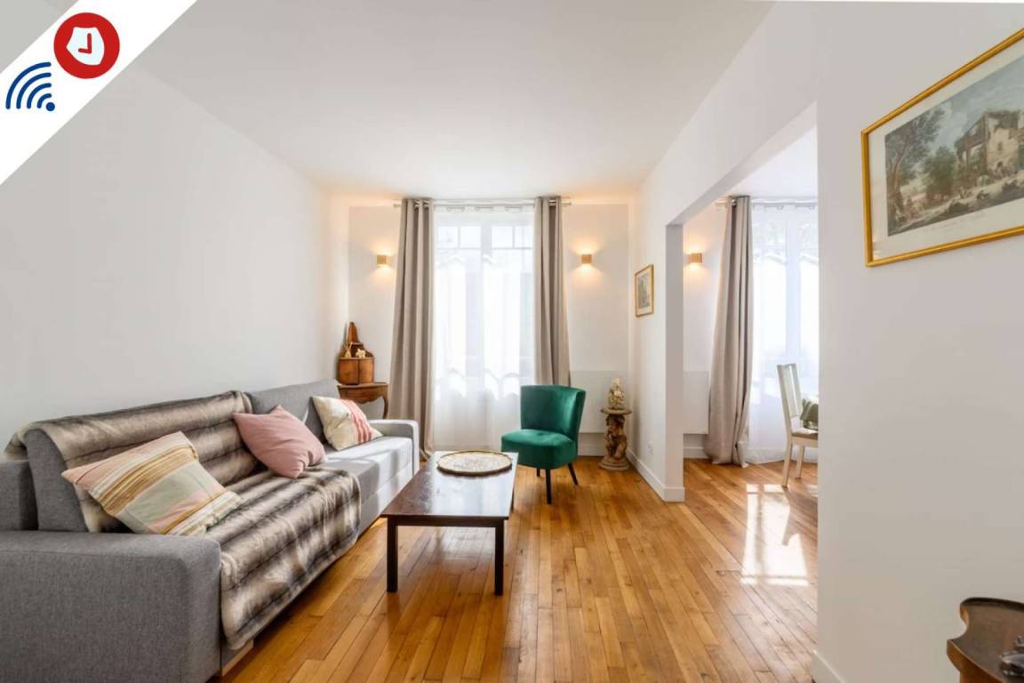 50 M² Huoneisto ∙ 1 Makuuhuone ∙ 3 Vierasta - Ivry-sur-Seine