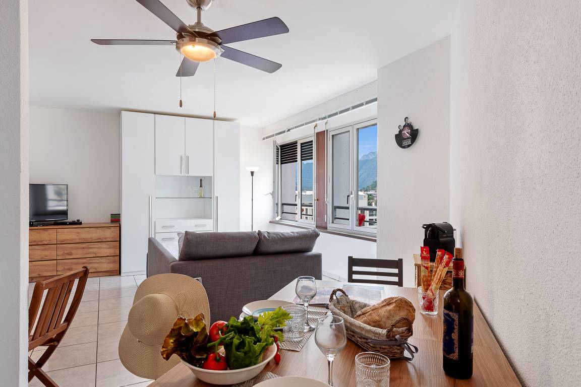 30 M² Studio Flat ∙ 3 Guests - Locarno