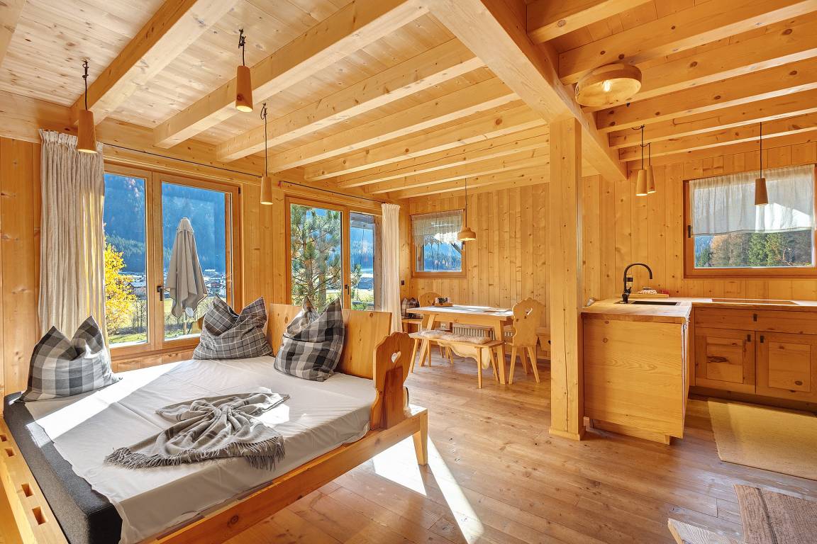 75 M² Ferienwohnung ∙ 1 Schlafzimmer ∙ 4 Gäste - Gsies