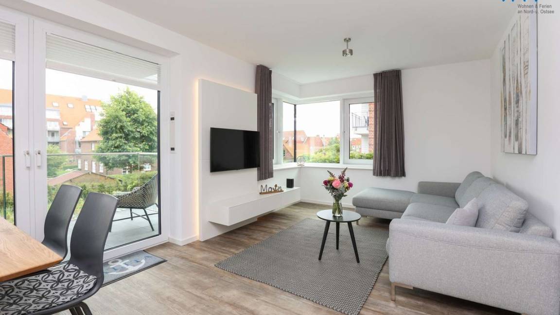 60 M² Appartement ∙ 2 Chambres ∙ 4 Personnes - Norderney
