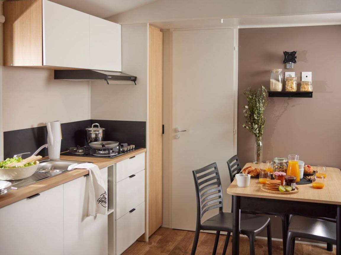 35 M² Mobil-home ∙ 3 Chambres ∙ 7 Personnes - Baud