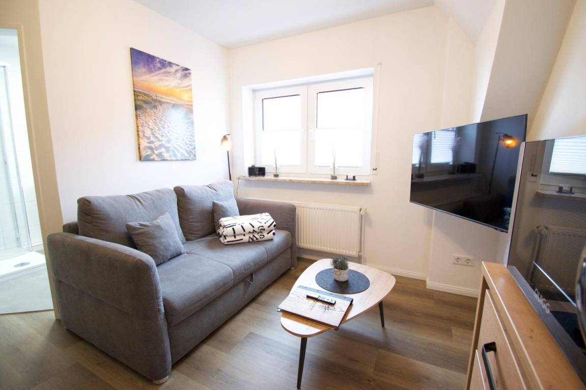 35 M² Ferienwohnung ∙ 1 Schlafzimmer ∙ 2 Gäste - Juist