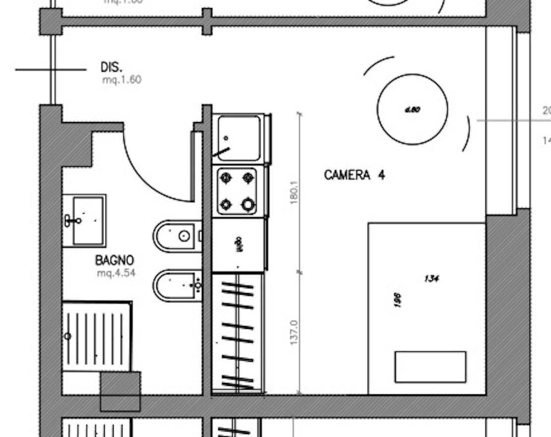 20 M² Apartamento ∙ 1 Hóspede - Turim