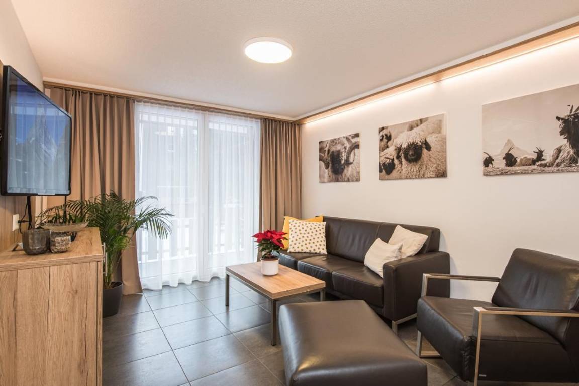 95 M² Apartament ∙ 2 Sypialnie ∙ 5 Gości - Zermatt