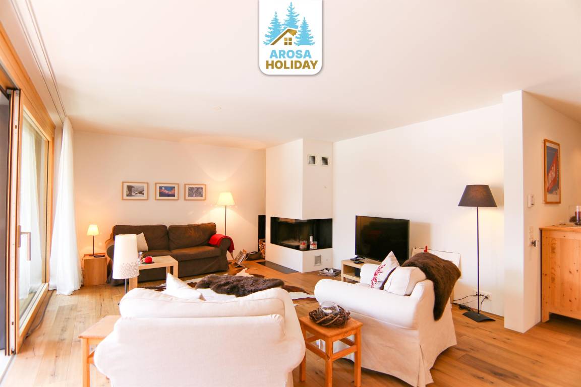 108 M² Ferienwohnung ∙ 2 Schlafzimmer ∙ 4 Gäste - Arosa