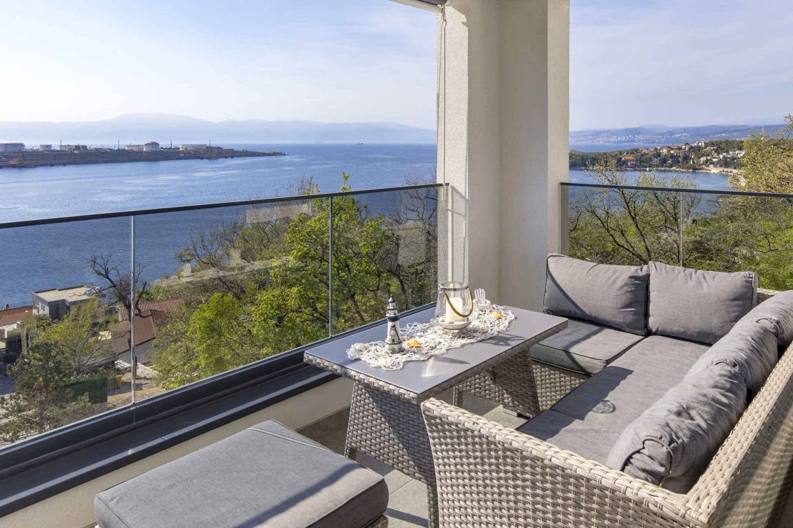 70 M² Ferienwohnung ∙ 2 Schlafzimmer ∙ 4 Gäste - Kraljevica