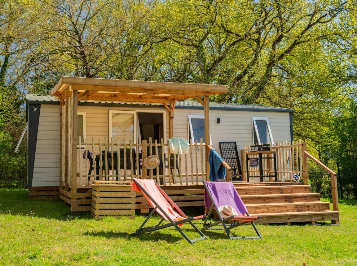 28 M² Camping-unterkunft ∙ 2 Schlafzimmer ∙ 4 Gäste - Côtes-d’Armor