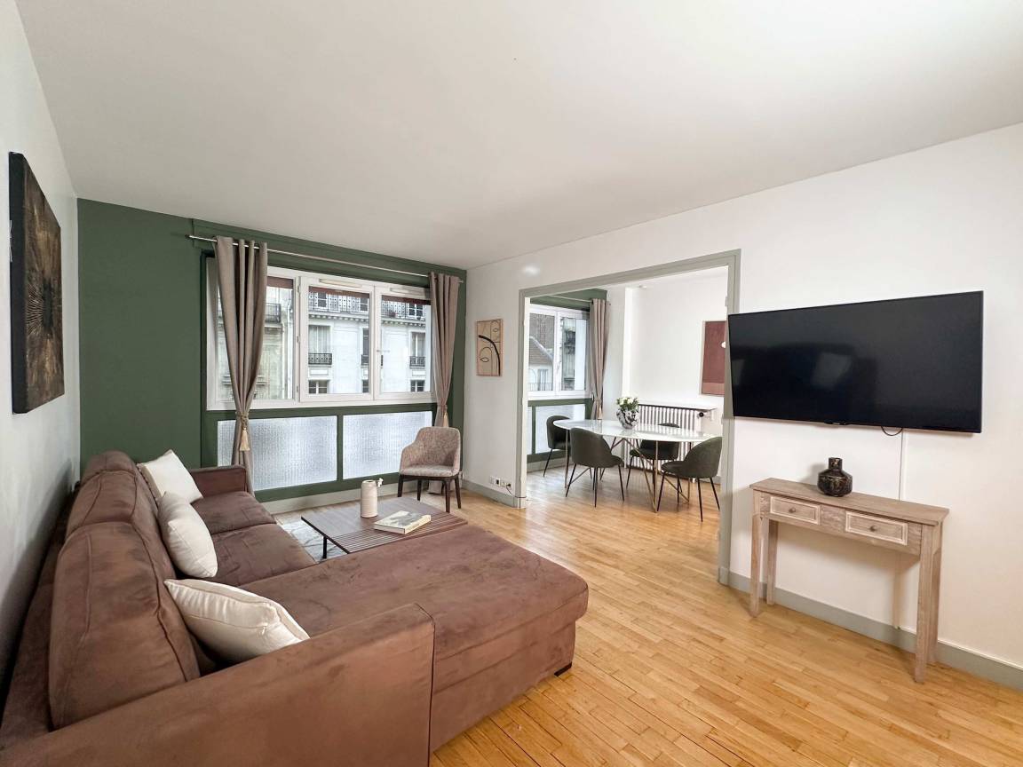 63 M² Apartamento ∙ 1 Habitación ∙ 6 Huéspedes - París