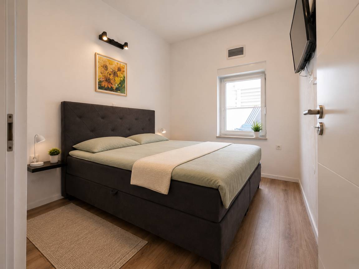 60 M² Ferienhaus ∙ 2 Schlafzimmer ∙ 4 Gäste - Solin