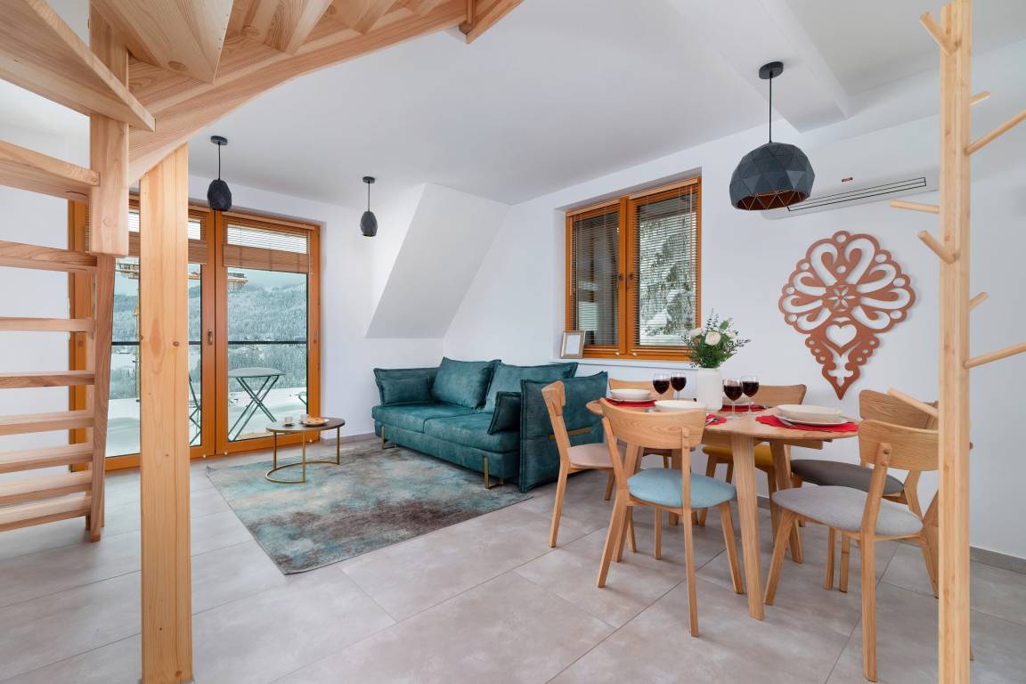 50 M² Ferienwohnung ∙ 2 Schlafzimmer ∙ 6 Gäste - Zakopane