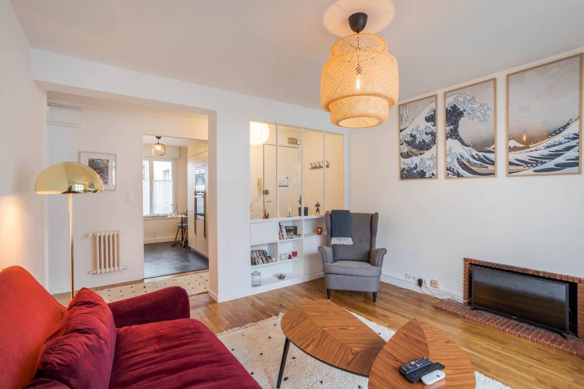 54 M² Ferienwohnung ∙ 2 Schlafzimmer ∙ 4 Gäste - Vern-sur-Seiche