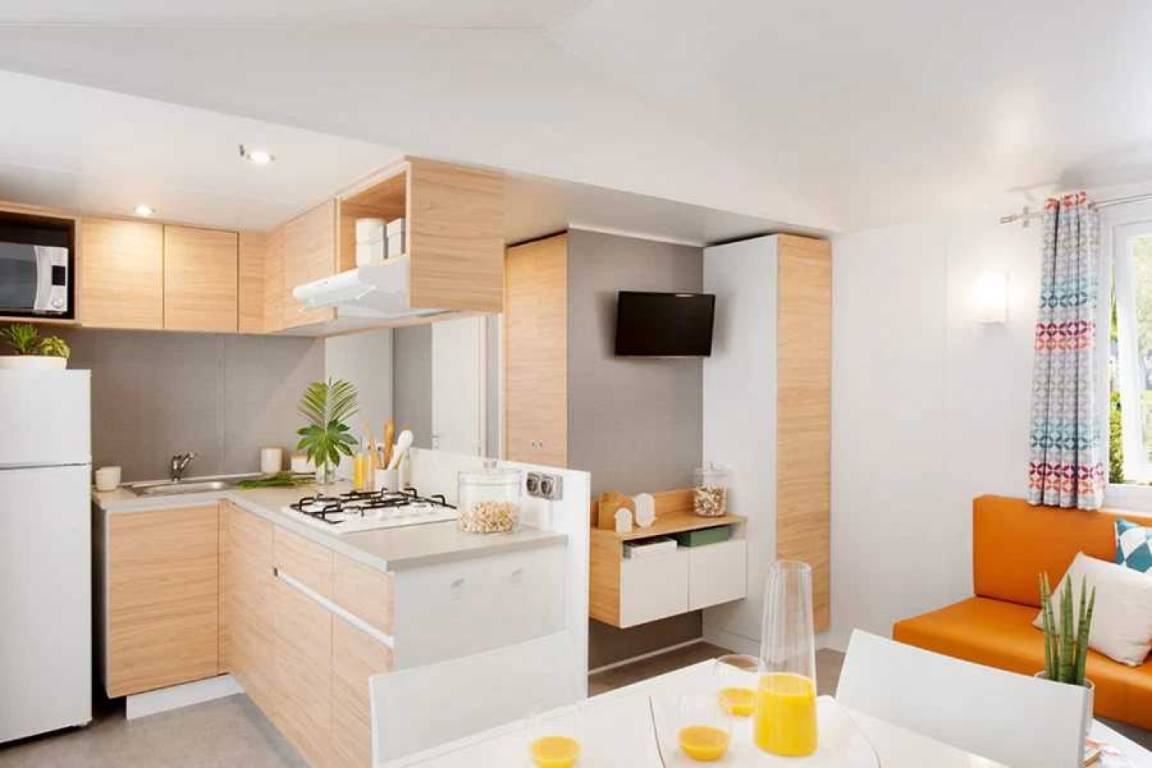 30 M² Camping ∙ 3 Bedrooms ∙ 6 Guests - Argelès-sur-Mer