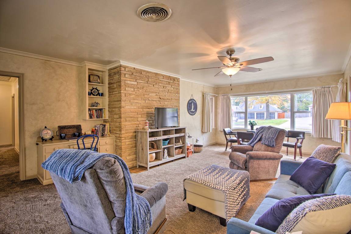 185 M² House ∙ 3 Bedrooms ∙ 8 Guests - Tulsa, OK