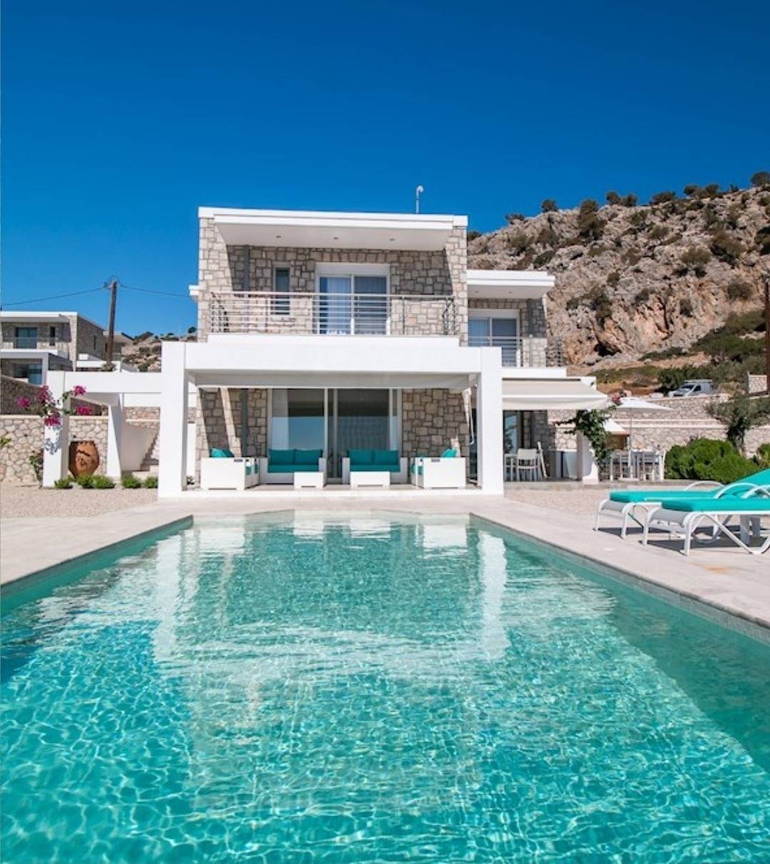 170 M² Huis ∙ 3 Slaapkamers ∙ 6 Gasten - Faliraki