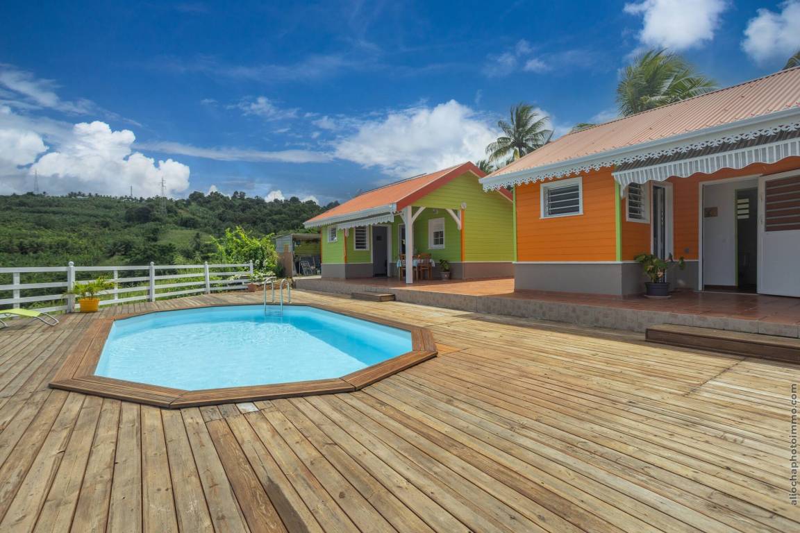 50 M² Bungalow ∙ 2 Chambres ∙ 4 Personnes - Martinique