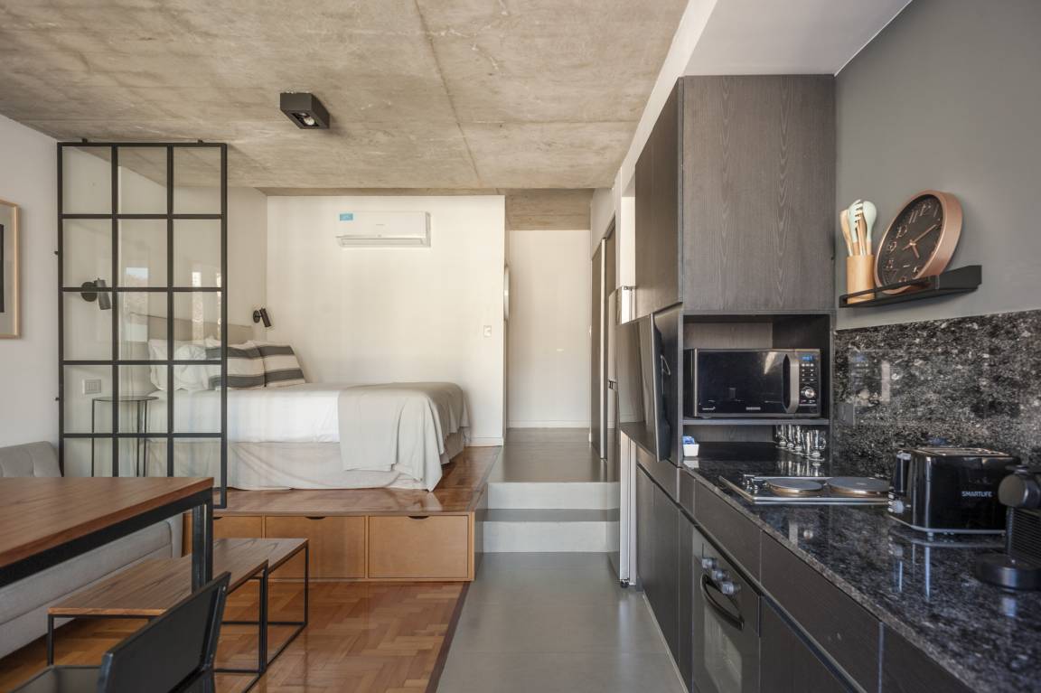 50 M² Studio Flat ∙ 3 Guests - Buenos Aires