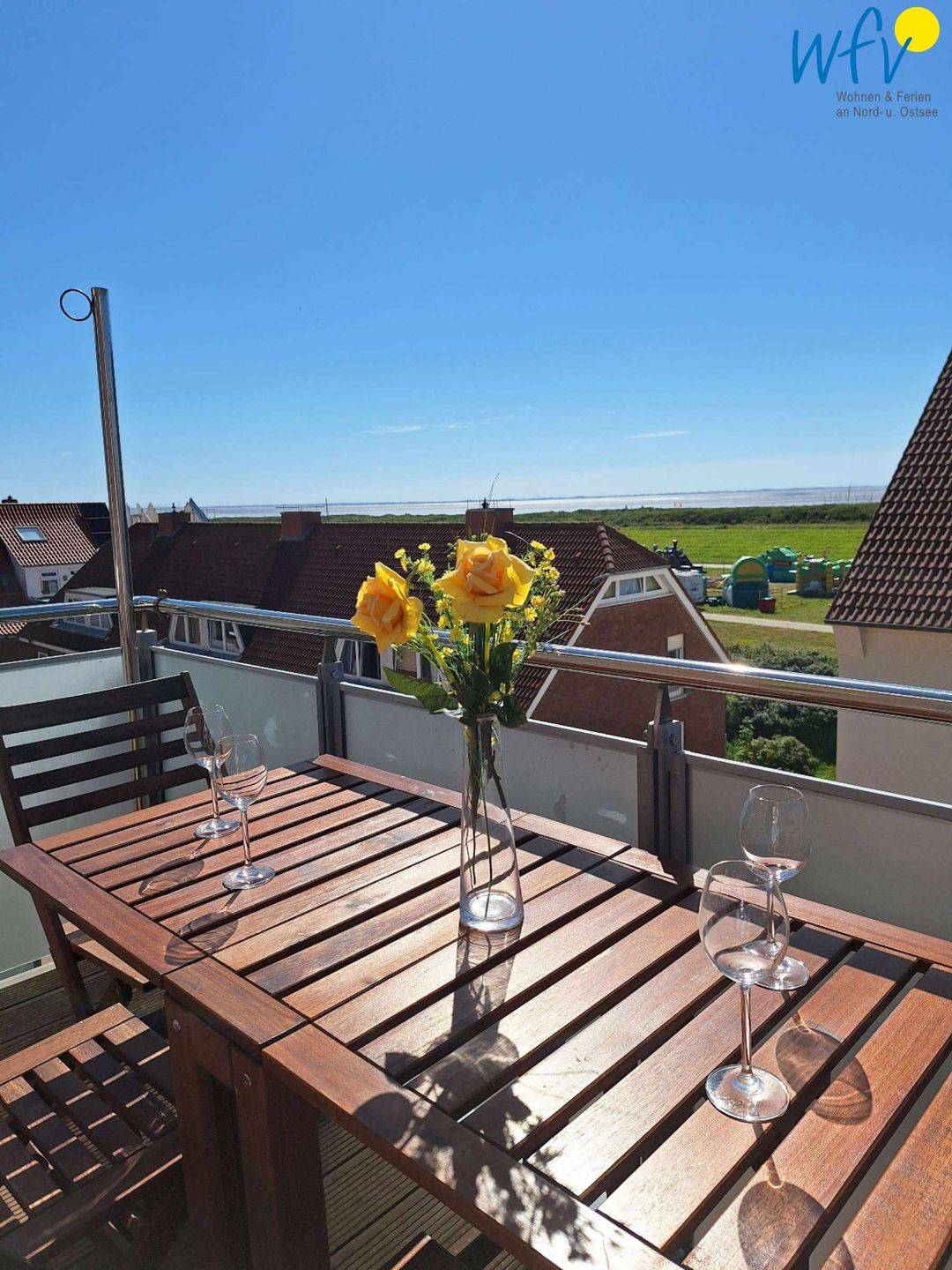 58 M² Ferienwohnung ∙ 2 Schlafzimmer ∙ 4 Gäste - Juist