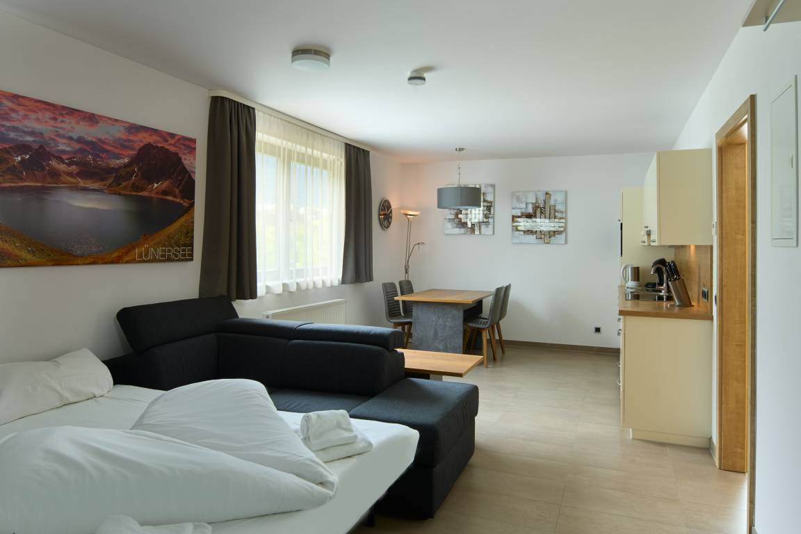 48 M² Ferienwohnung ∙ 1 Schlafzimmer ∙ 4 Gäste - Gargellen