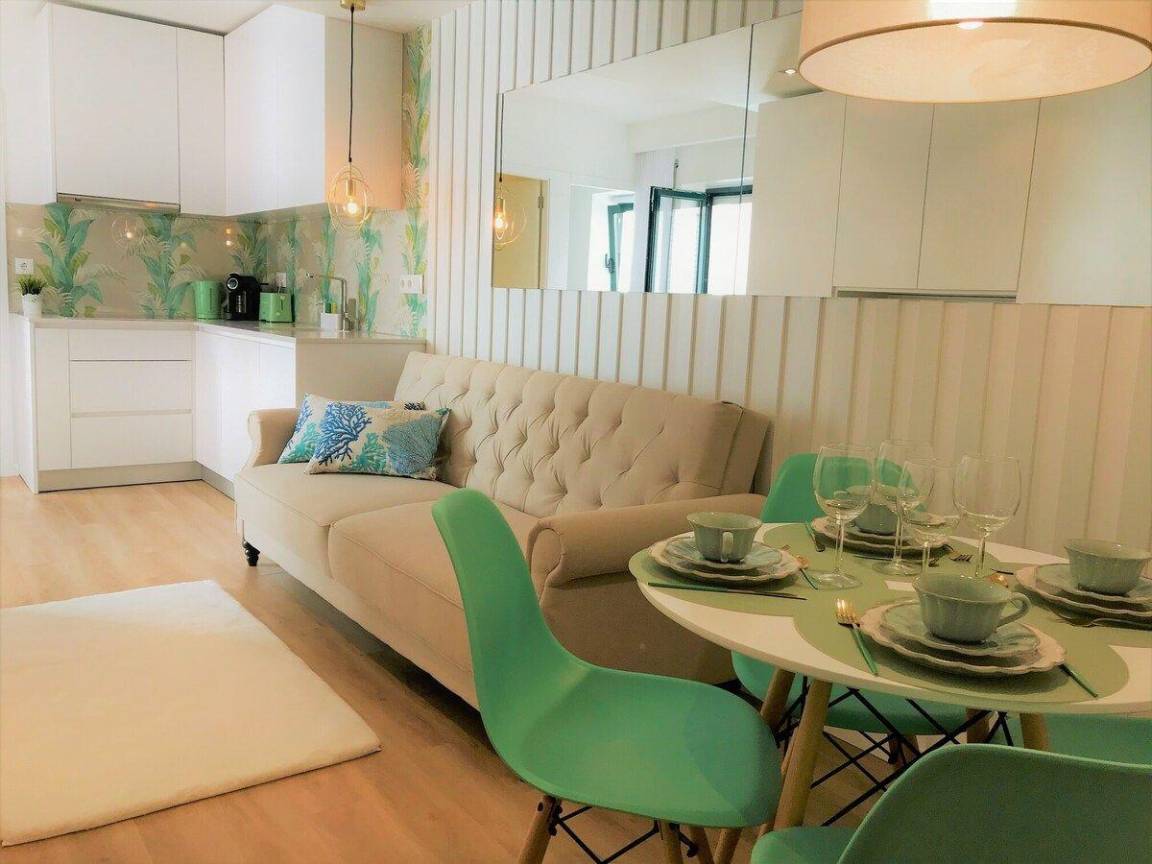 50 M² Apartamento ∙ 1 Habitación ∙ 3 Huéspedes - Aveiro