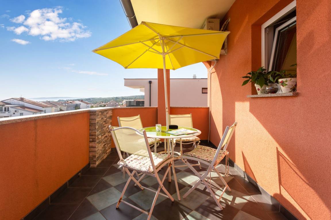 35 M² Ferienwohnung ∙ 1 Schlafzimmer ∙ 3 Gäste - Krk