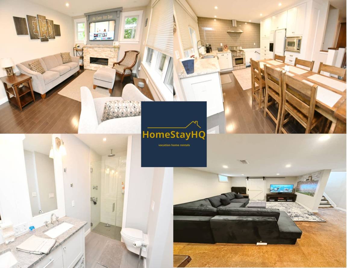 202 평방 미터 주택 ∙ 침실 4개 ∙ 게스트 14명 - 노트르 데임