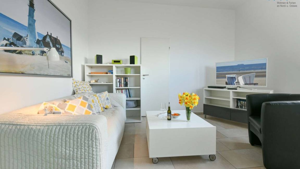 31 M² Ferienwohnung ∙ 1 Schlafzimmer ∙ 2 Gäste - Wangerooge