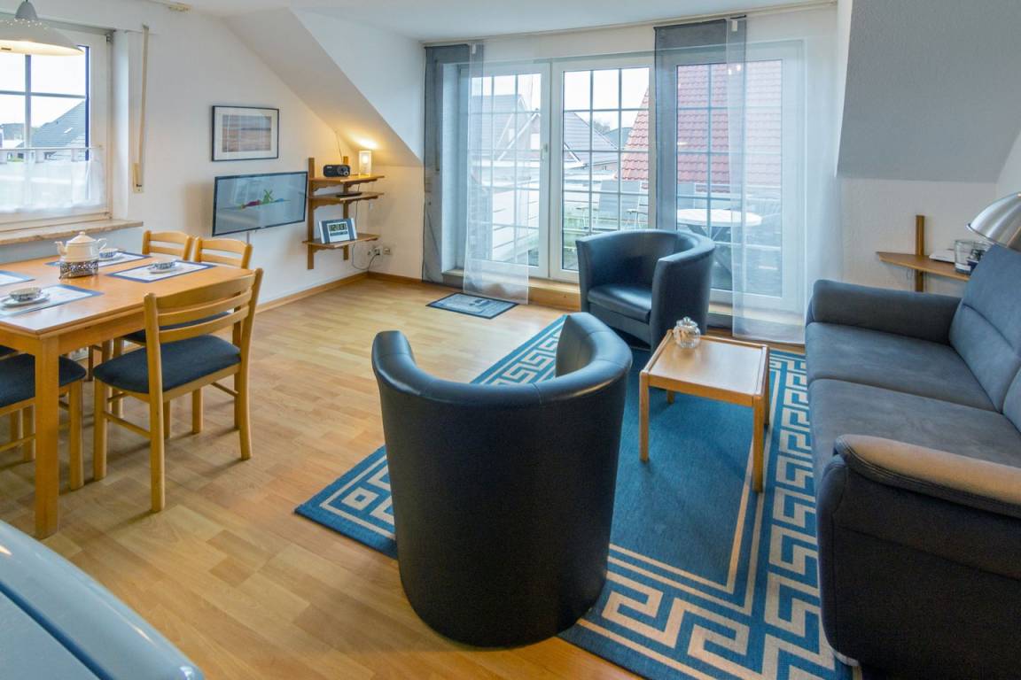 60 M² Ferienwohnung ∙ 2 Schlafzimmer ∙ 4 Gäste - Langeoog