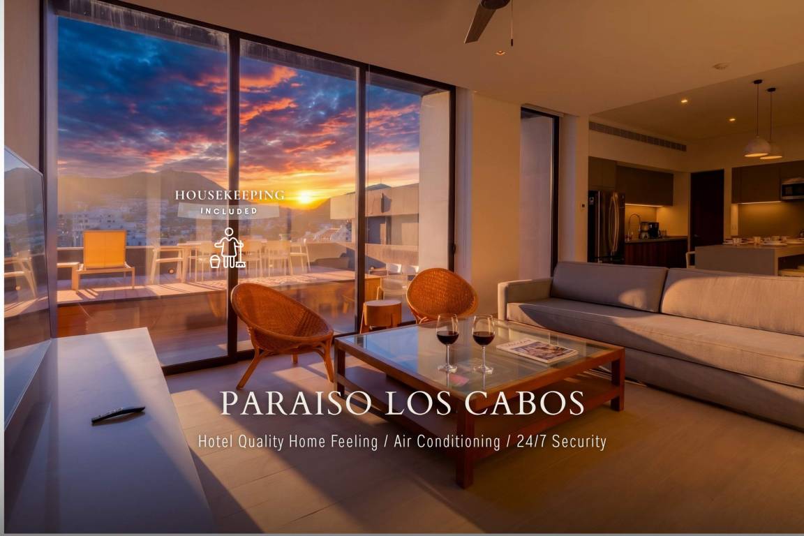 Apartamento ∙ 3 Habitaciones ∙ 6 Huéspedes - Cabo San Lucas