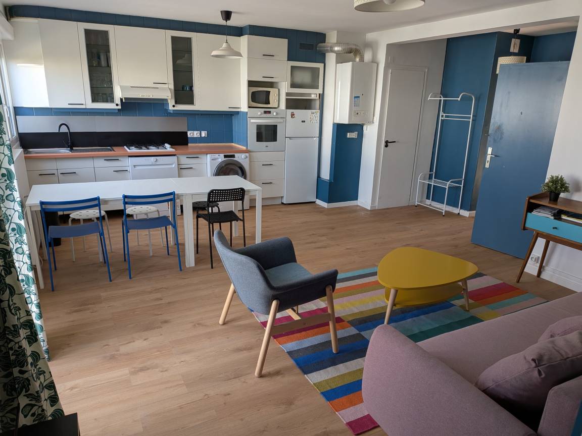 72 M² Appartement ∙ 3 Chambres ∙ 8 Personnes - La Rochelle