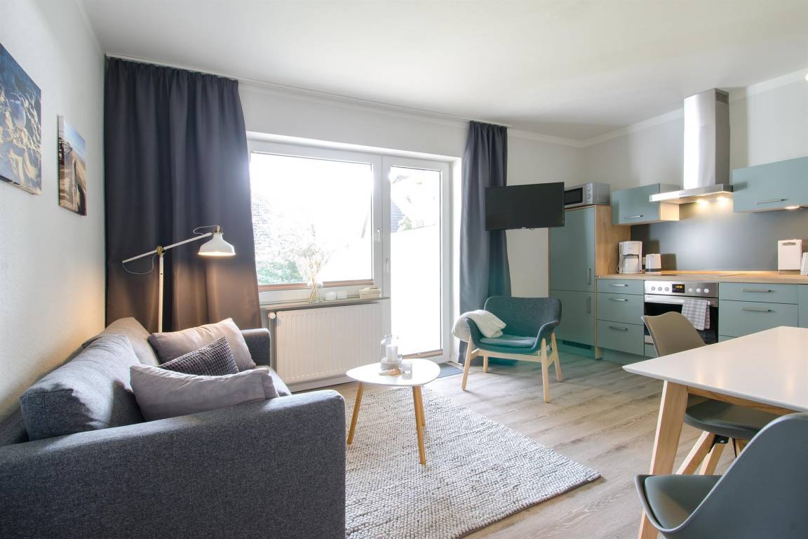 32 M² Ferienwohnung ∙ 1 Schlafzimmer ∙ 2 Gäste - Sankt Peter-Ording