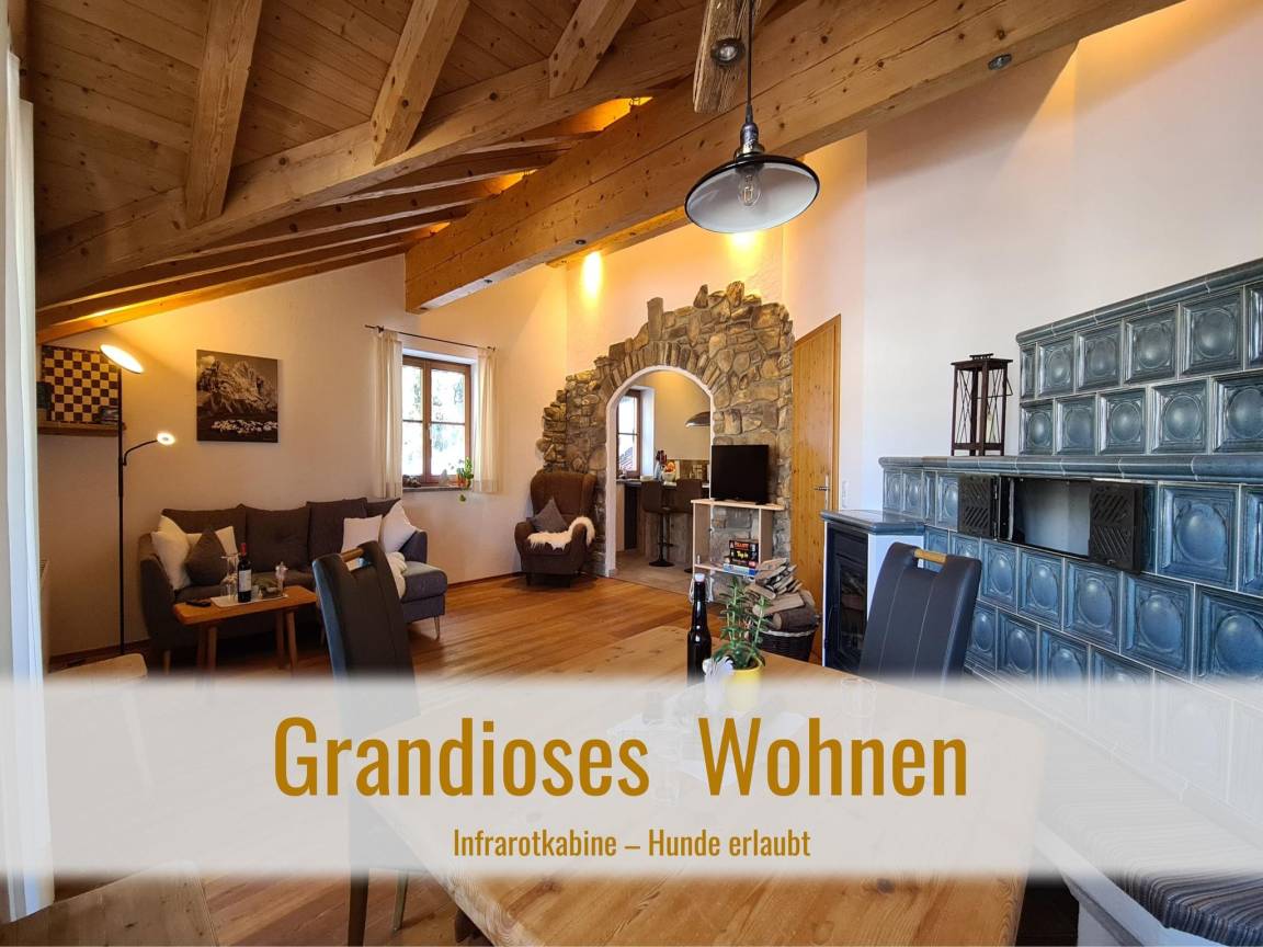 95 M² Ferienwohnung ∙ 2 Schlafzimmer ∙ 4 Gäste - Oberjoch