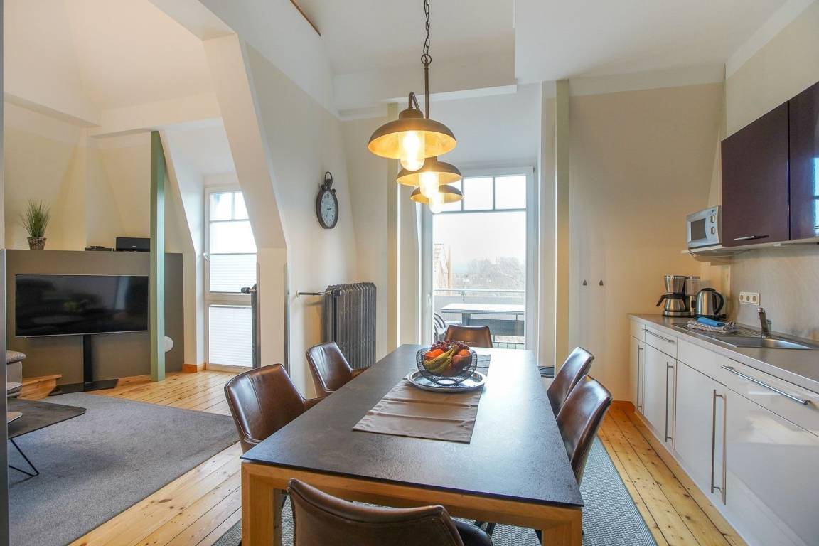 120 M² Appartement ∙ 3 Slaapkamers ∙ 6 Gasten - Borkum